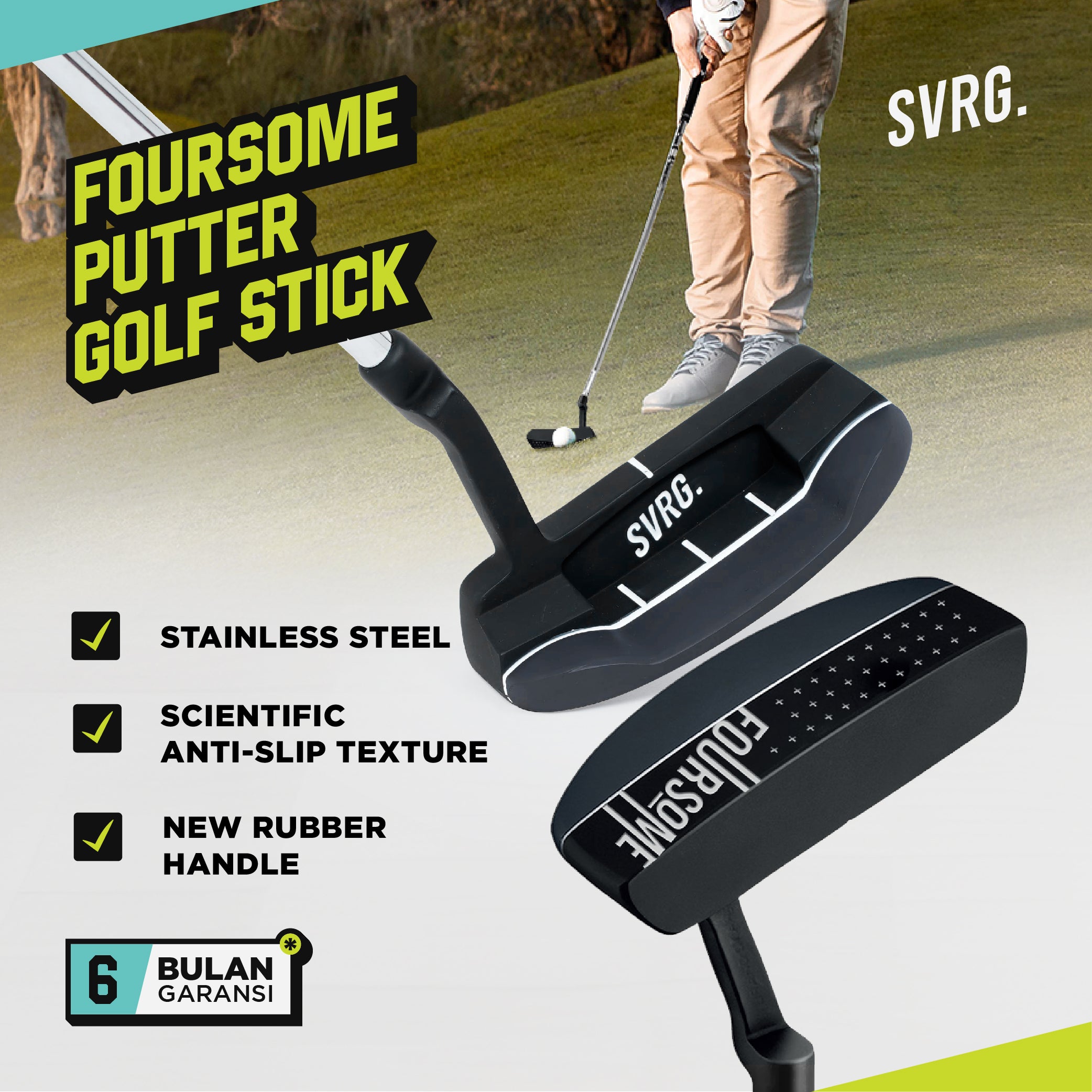 Foursome Putter Golf Stick – SVRG