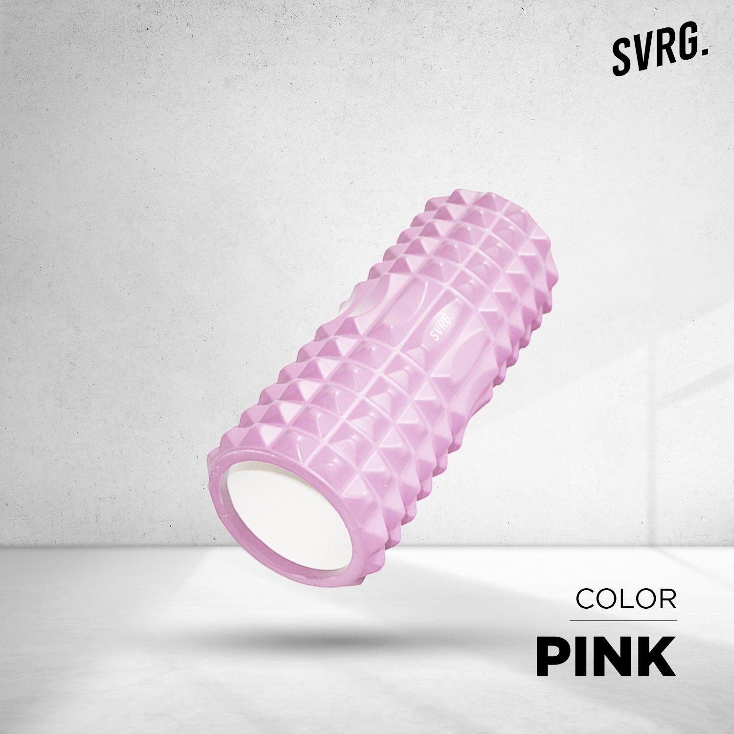 Jual Foam Roller Exercise Berkualitas - SVRG - Pink / 45cm - SVRG