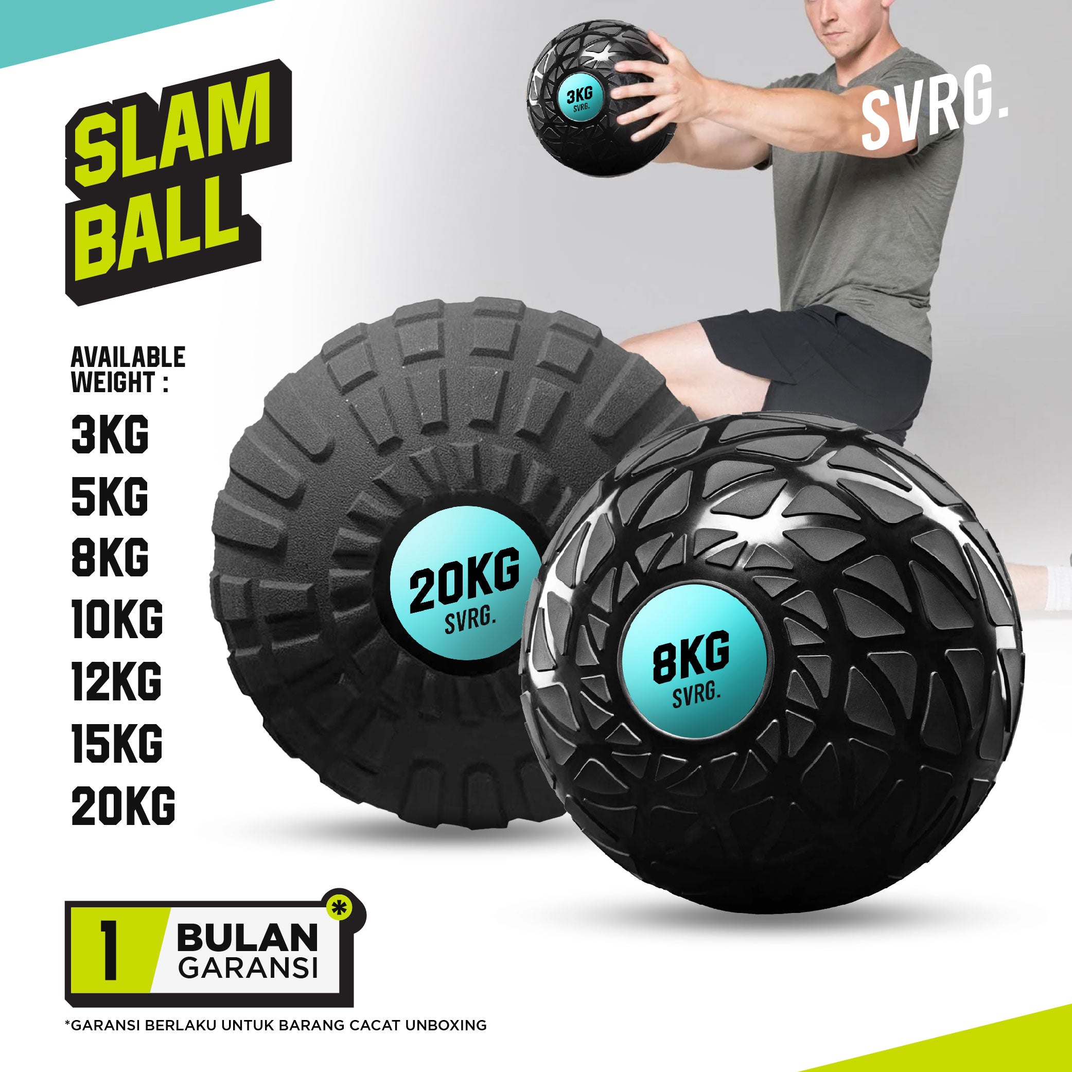 Jual Slam Ball Workout Berkualitas - SVRG