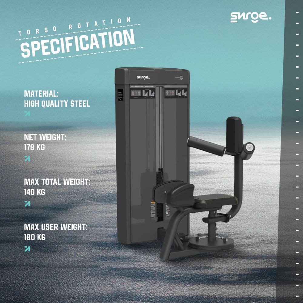SURGE Commercial Torso Rotation – Strength Machine – SVRG