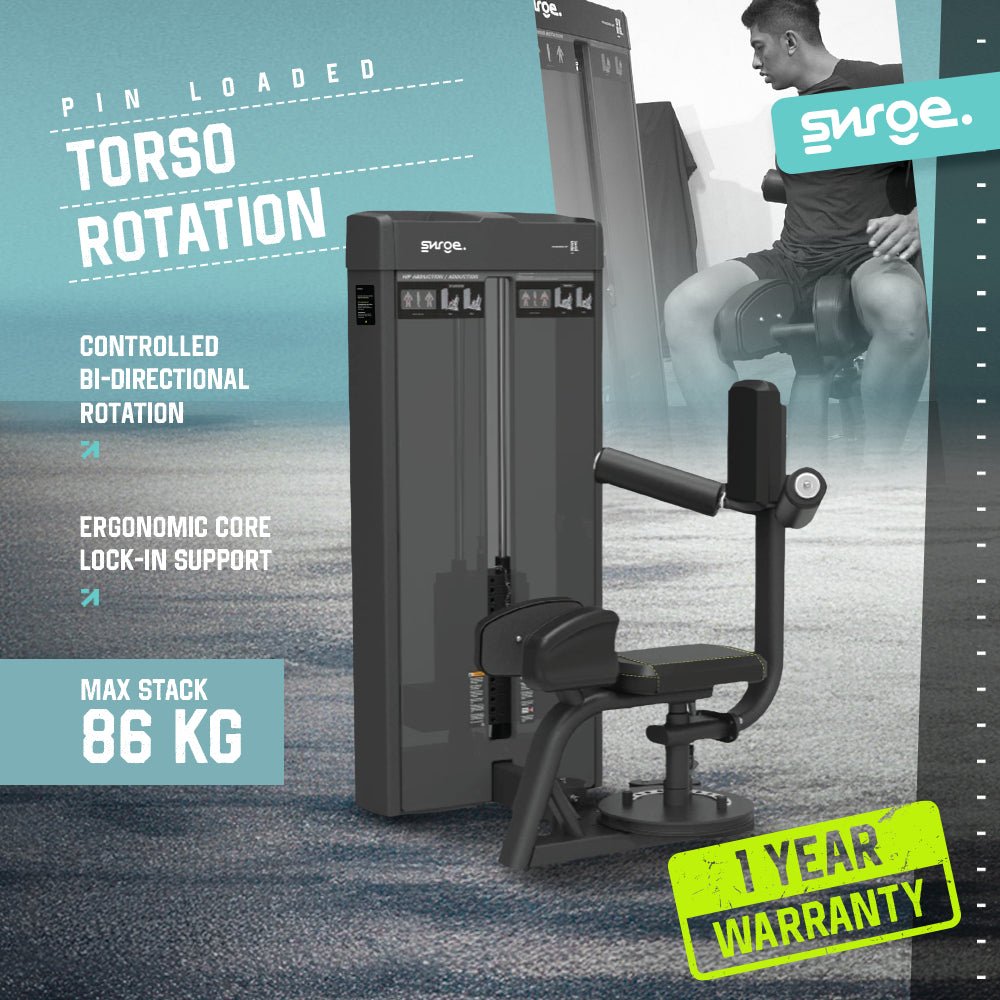 SURGE Commercial Torso Rotation – Strength Machine – SVRG