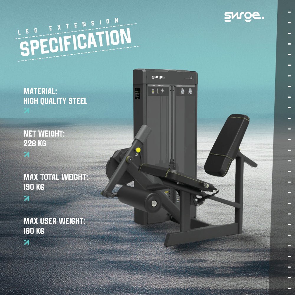SURGE Commercial Leg Extension – Strength Machine – SVRG